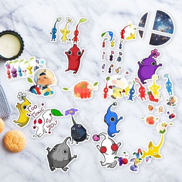 Pikmin Bumper Sticker - Etsy