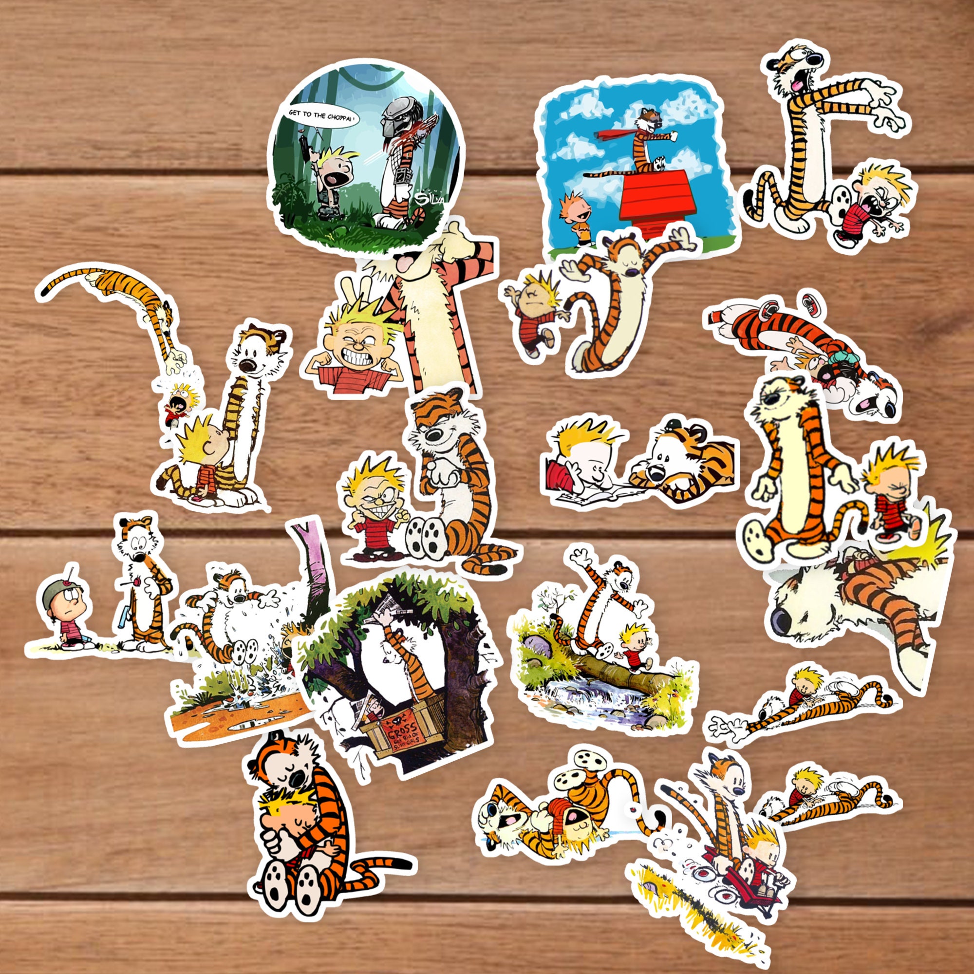 Calvin And Hobbes Car Decals