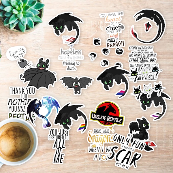 How to Train Your Dragon - Etsy