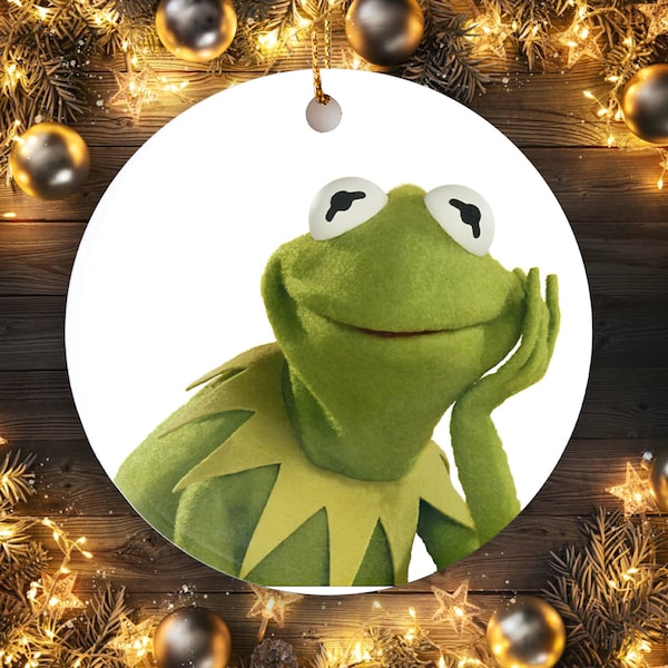 Kermit the Frog Ornaments - Etsy