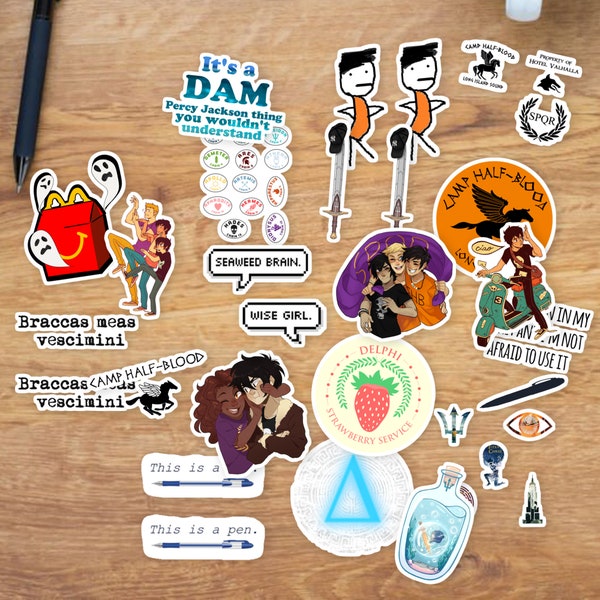 Percy Jackson Bumper Sticker - Etsy
