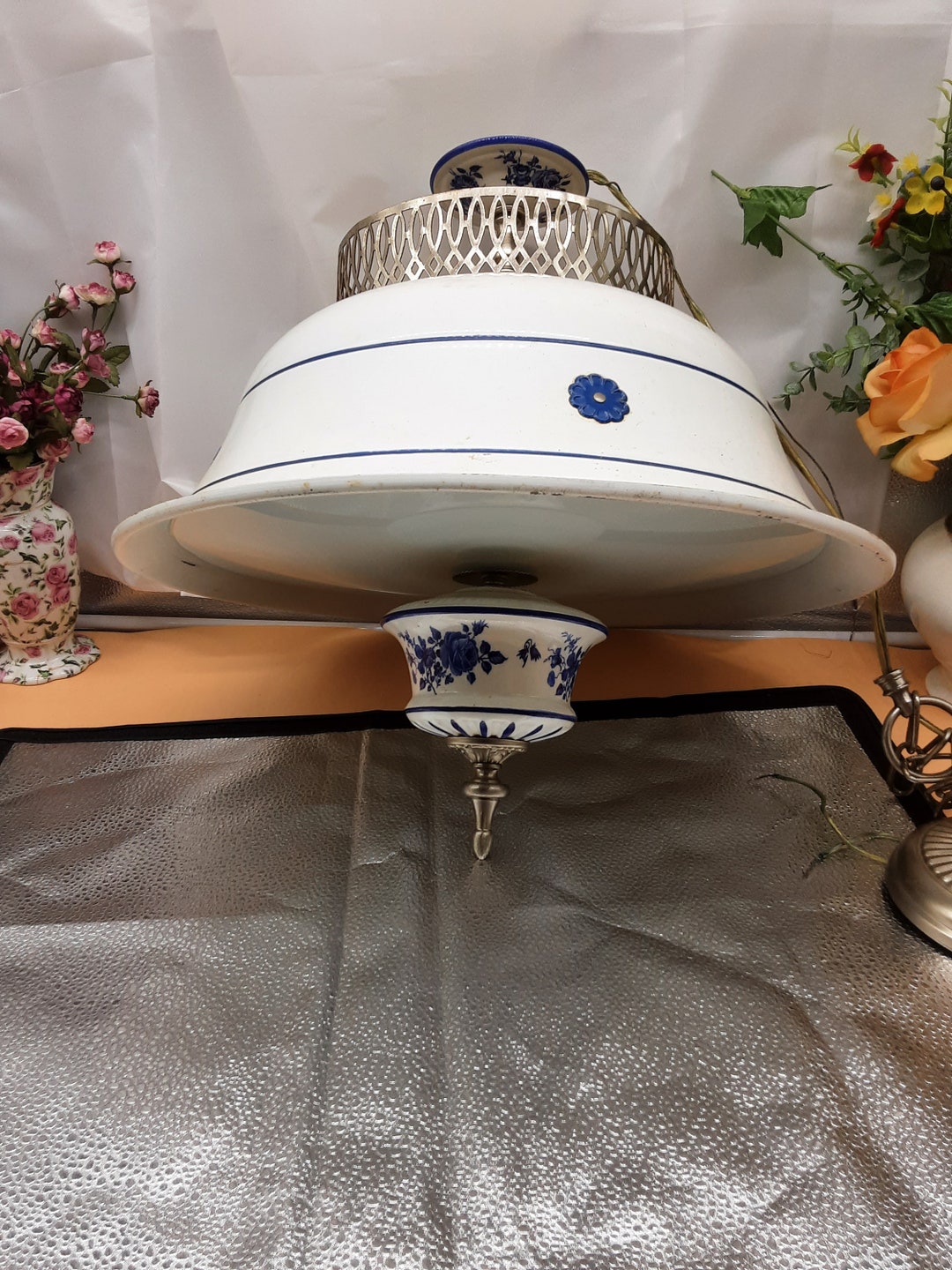 Vintage Thomas Industries MOE Lighting Pendant Chandelier - Etsy