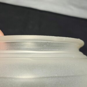 Vintage Replacement Shade Ceiling Light Wall Fixture Frosted Glass W ...