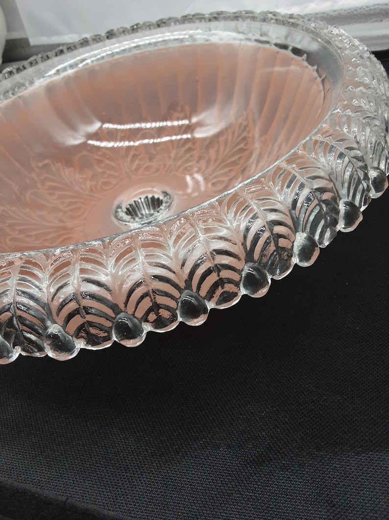 Victorian Style Pink Ceiling Shade. 1920's Antique - Etsy
