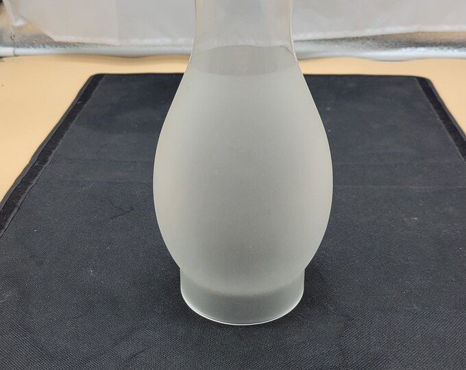 Chimney Hurricane Shade Frosted Glass Replacement 9 1/2 Inch Lamp ...