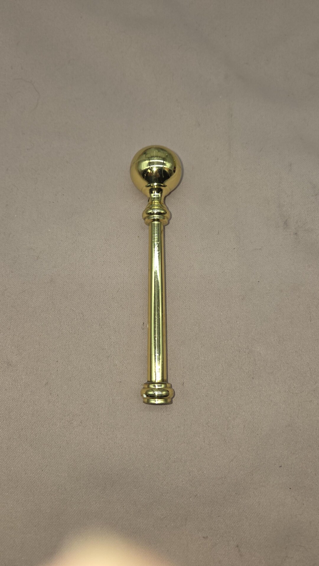 Vintage Solid Brass Metal Lamp Finial, Vintage Lamp Finial, Gold Lamp ...