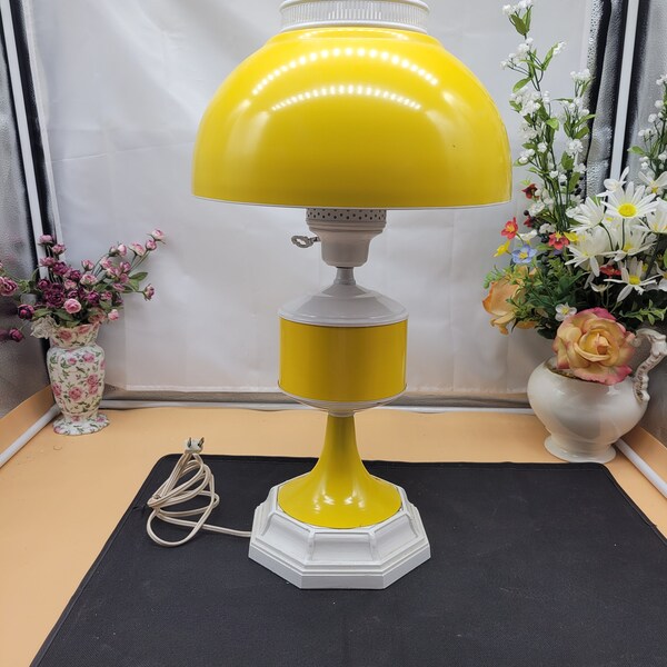 Enamel Table Lamp - Etsy
