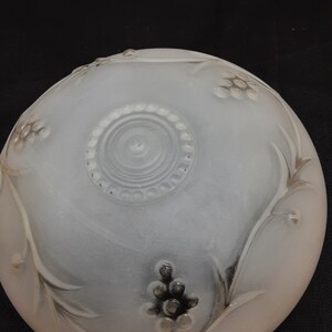 Vintage Replacement Shade Ceiling Light Wall Fixture Frosted Glass W ...