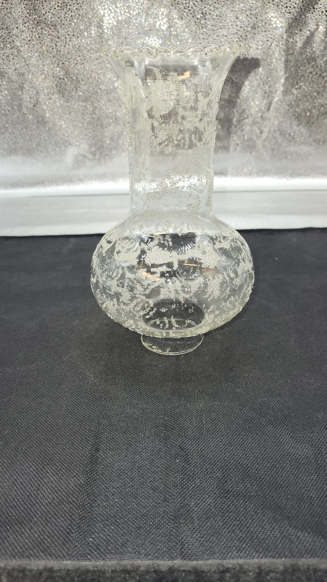 Vintage White Splatter Lamp Shade. - Etsy