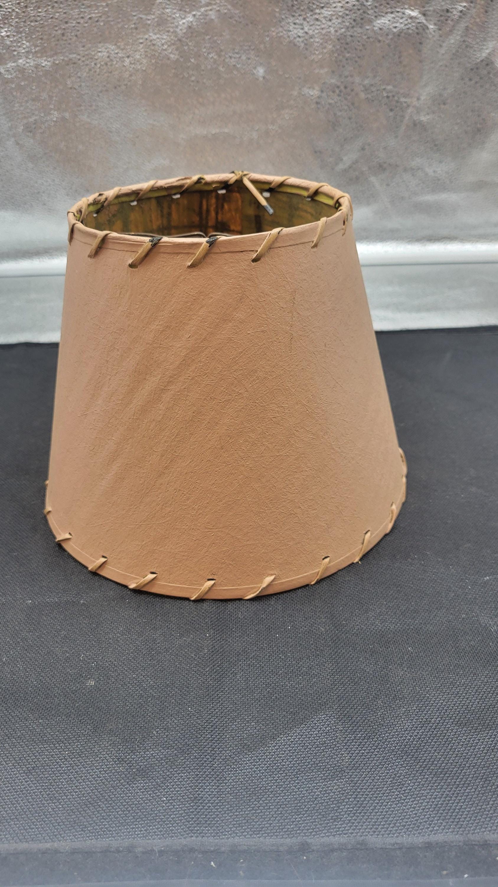 Rustic Cabin Cottage Table Light LAMP SHADE "clip-on" 6 1/4" Inch X ...