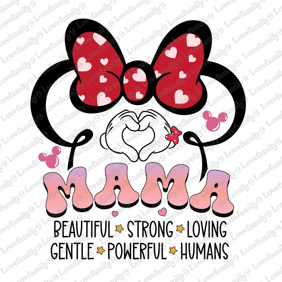 Mama Beautiful Strong Png, Mothers Day Png, Mothers Day Quote Png ...