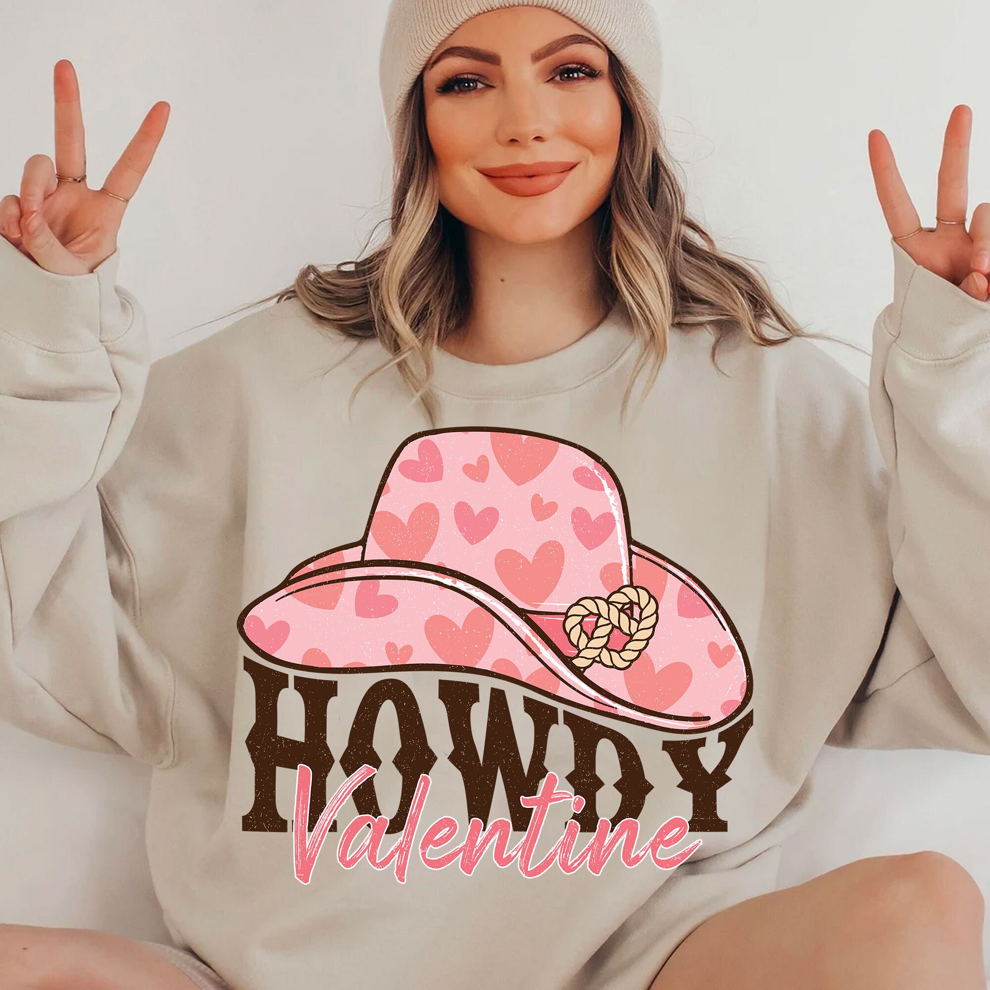 Cow Hat Valentines Day Png, Howdy Valentines Png, Valentines Cowboy ...