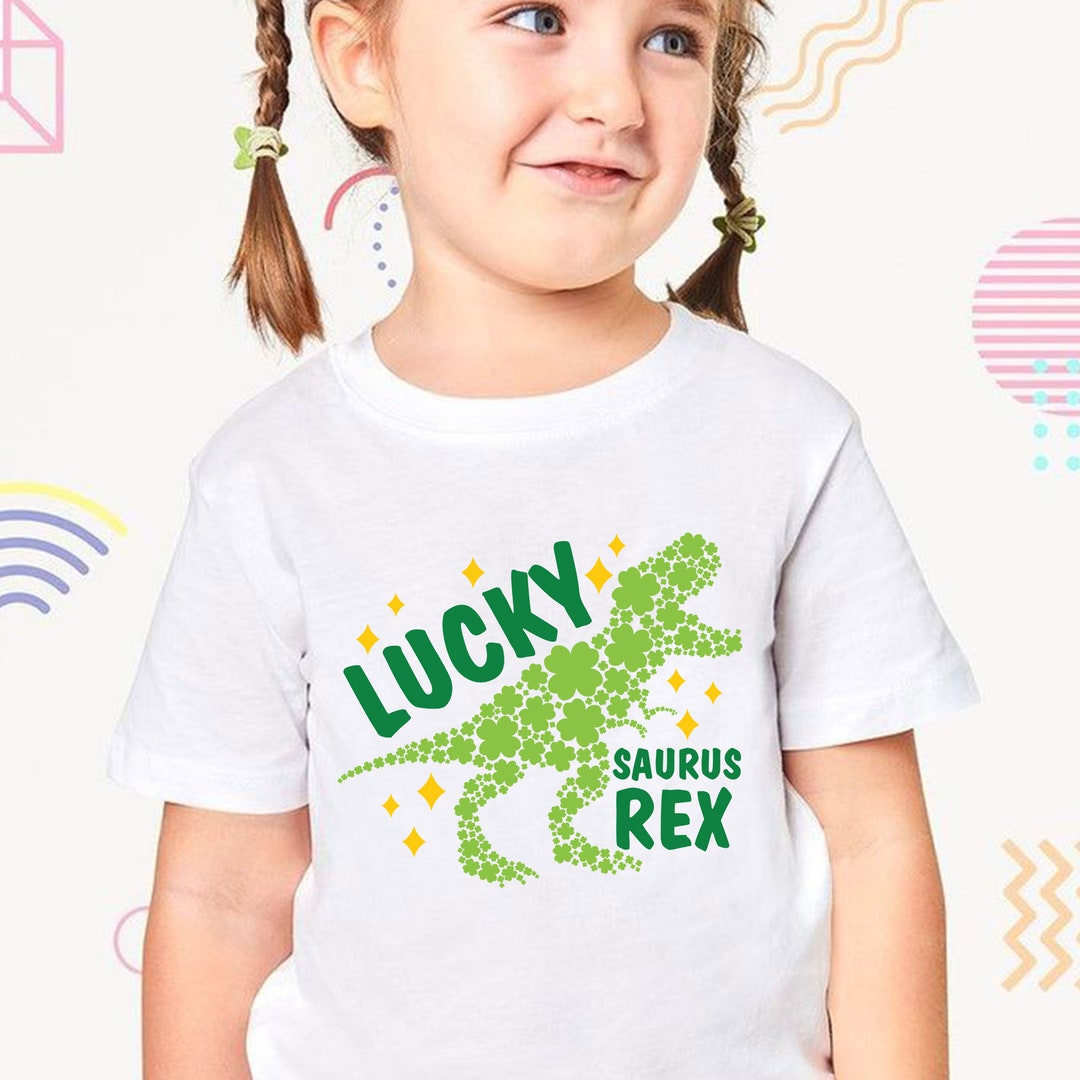 Dinosaur Shamrock St Patrick Svg, Kids Patrick Day Svg, Saint Patricks ...