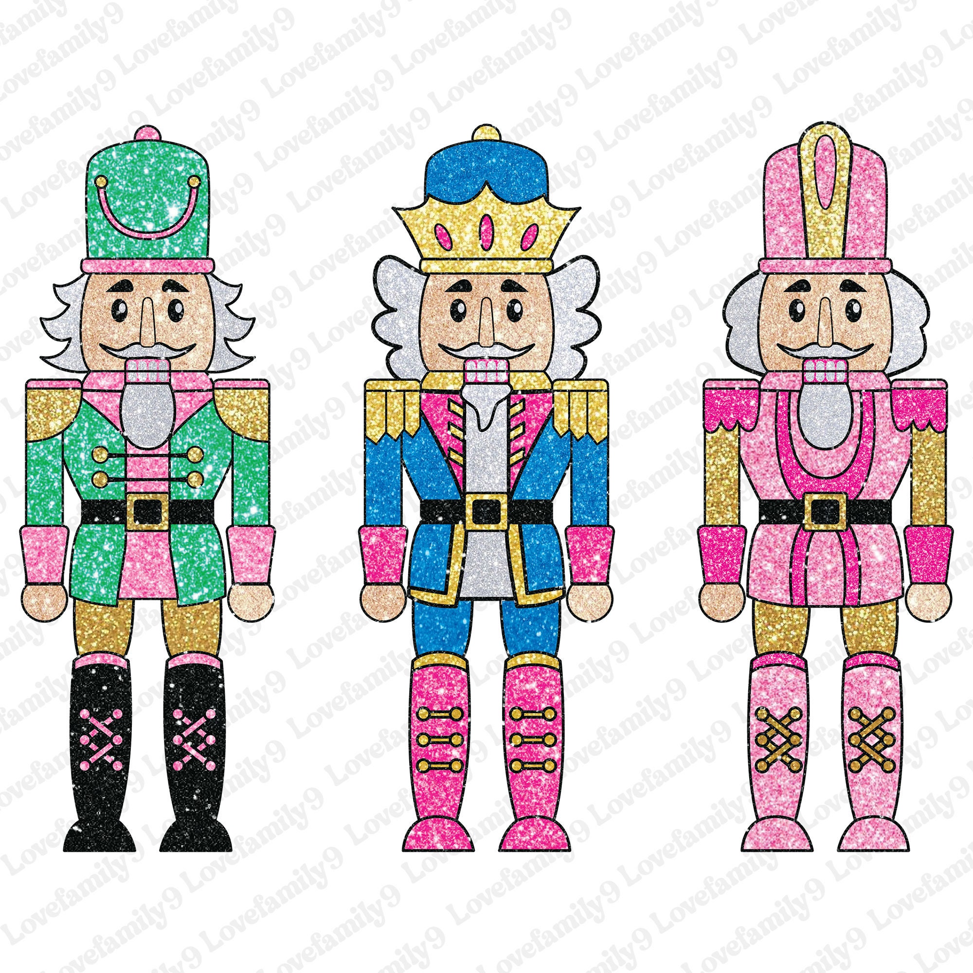 Christmas Nutcrackers Png for Sublimation Merry Christmas - Etsy