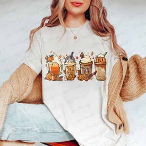 Coffee Fall Png, Fall Coffee Drink Png, Autumn Sublimation Designs ...