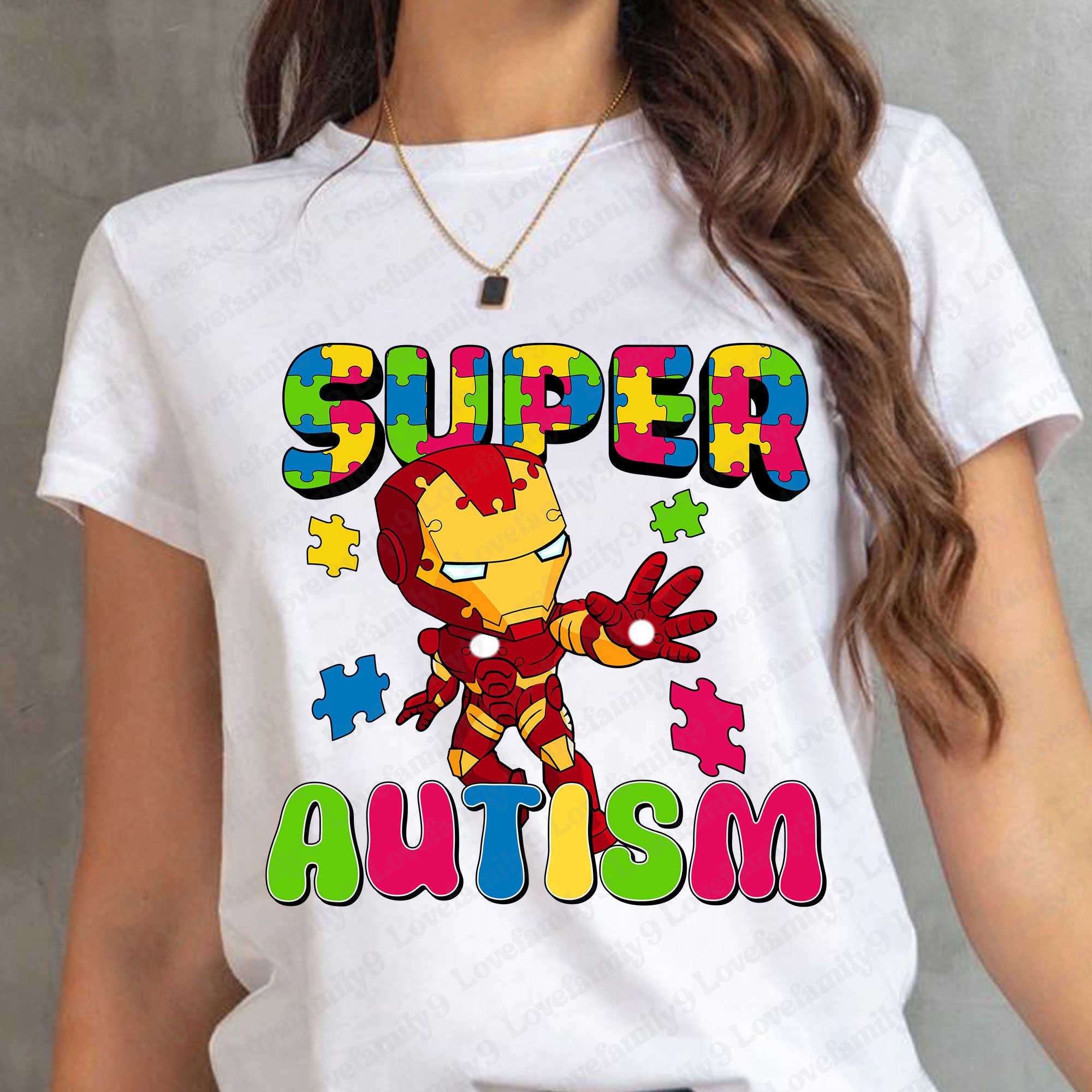Autism Superhero Png Design, Autism Png Design, Super Hero Puzzle ...