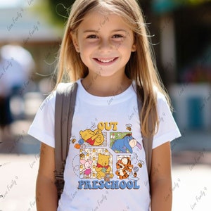 Out Preschool Png, Last Day of School Png, Winnie the Pooh, School's ...