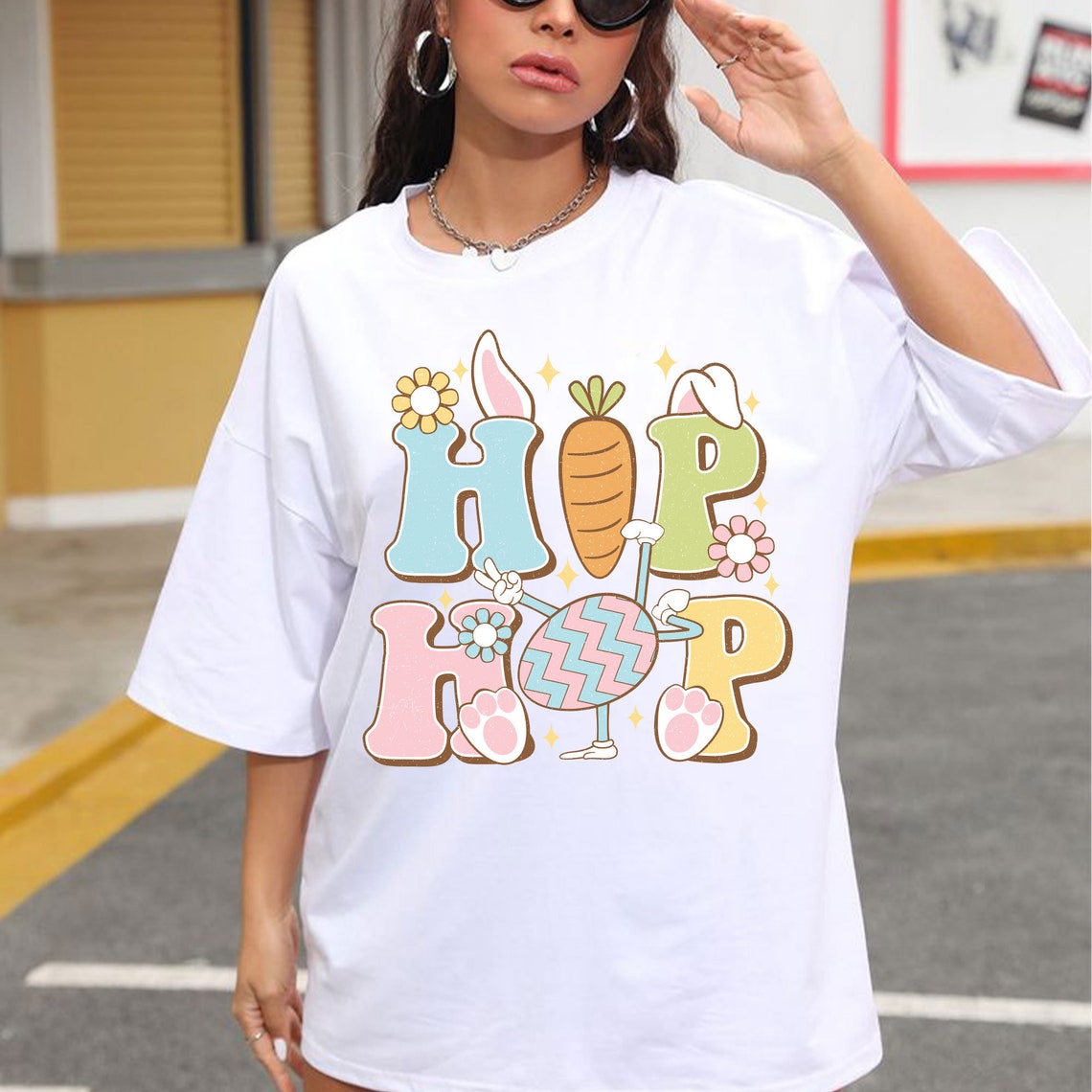 Groovy Retro Easter Png, Easter Hip Hop Png, Groovy Eggs Png, Hippie ...