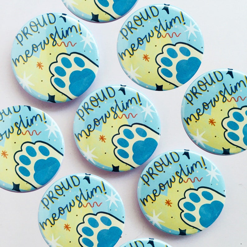 Pin Badges With Islamic Quotes Muslim Pins Badges Eid Favors - Etsy