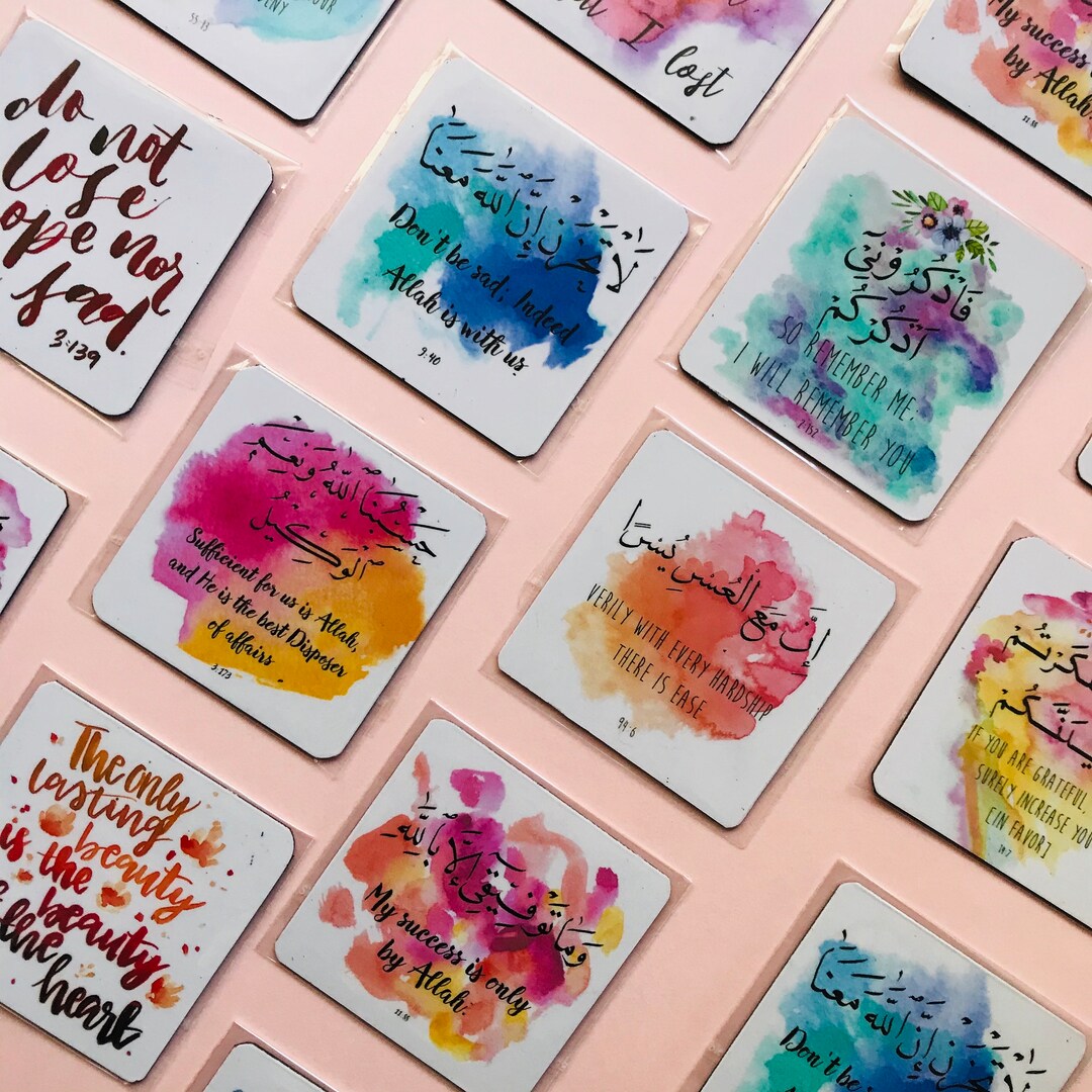 Islamic Magnets Islamic Fridge Magnets Whiteboard Magnets - Etsy