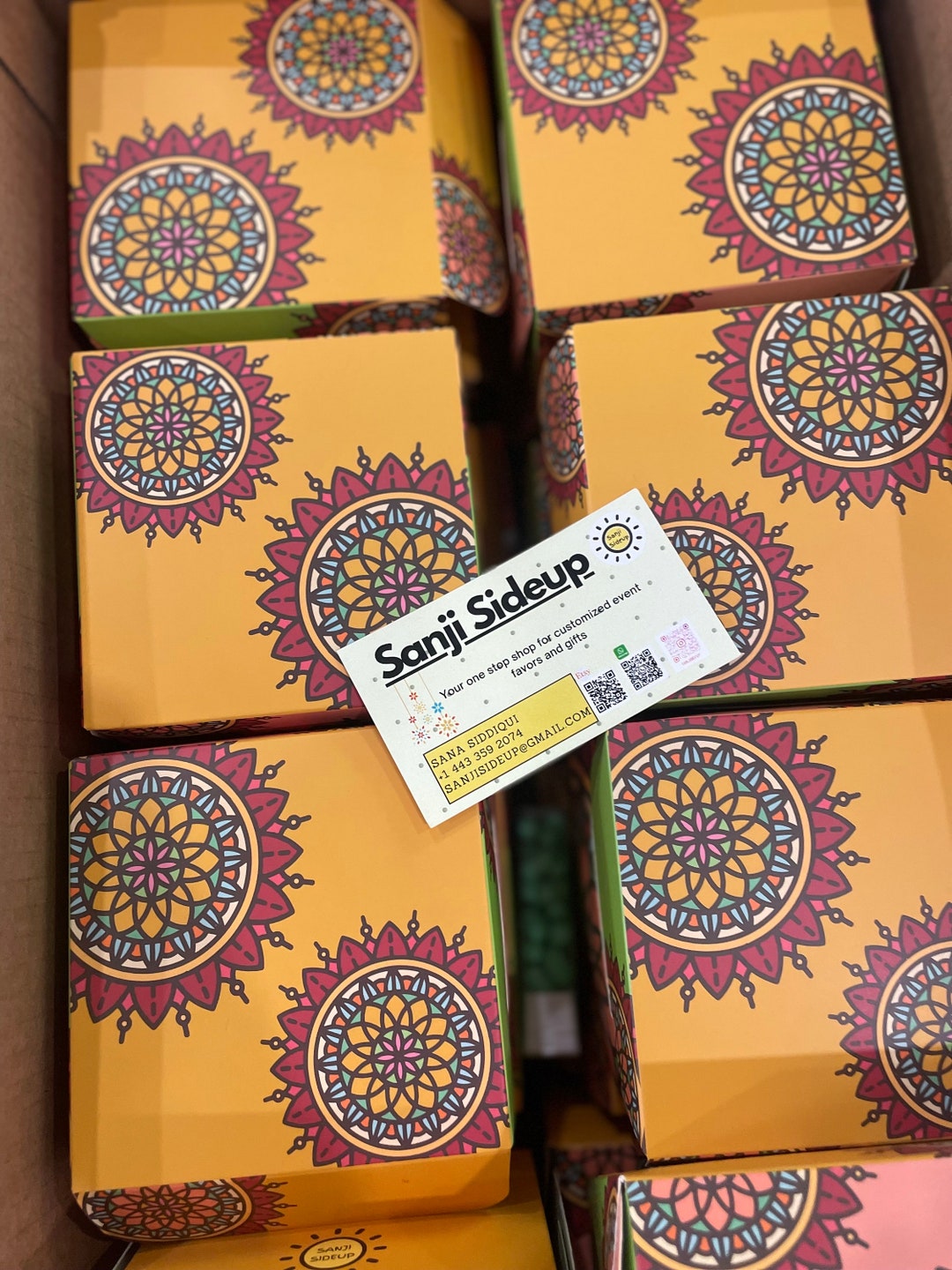 Mithai Boxes Indian Wedding Favours Desi Wedding Favors Bulk USA Mithai ...