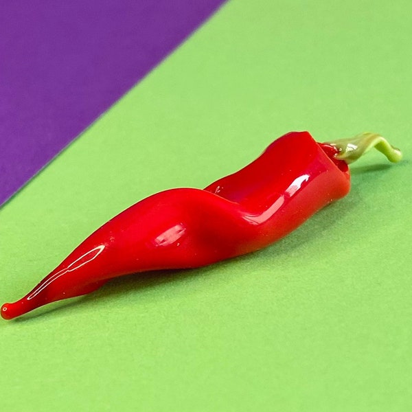 Glass Chili Pepper - Etsy