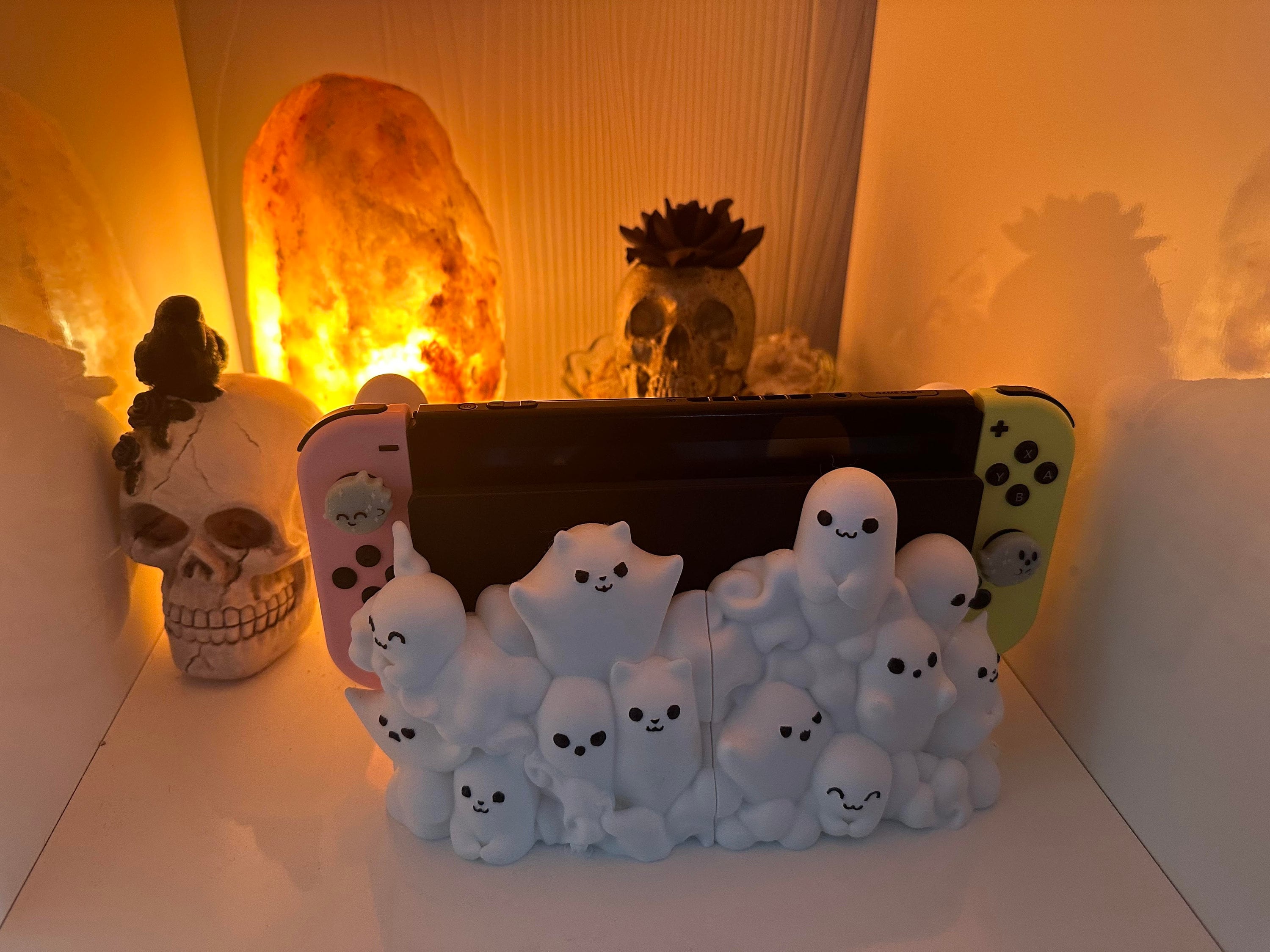 Cute Ghost Switch Dock OLED & Standard - Etsy