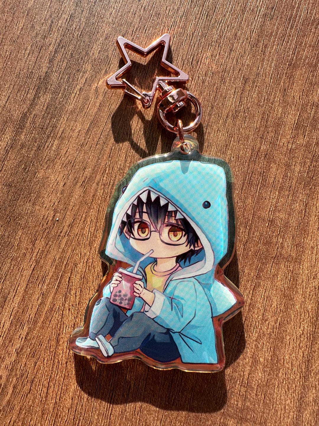 Chibi Kiro Acrylic Keychain: Anime Manga Charm - Etsy