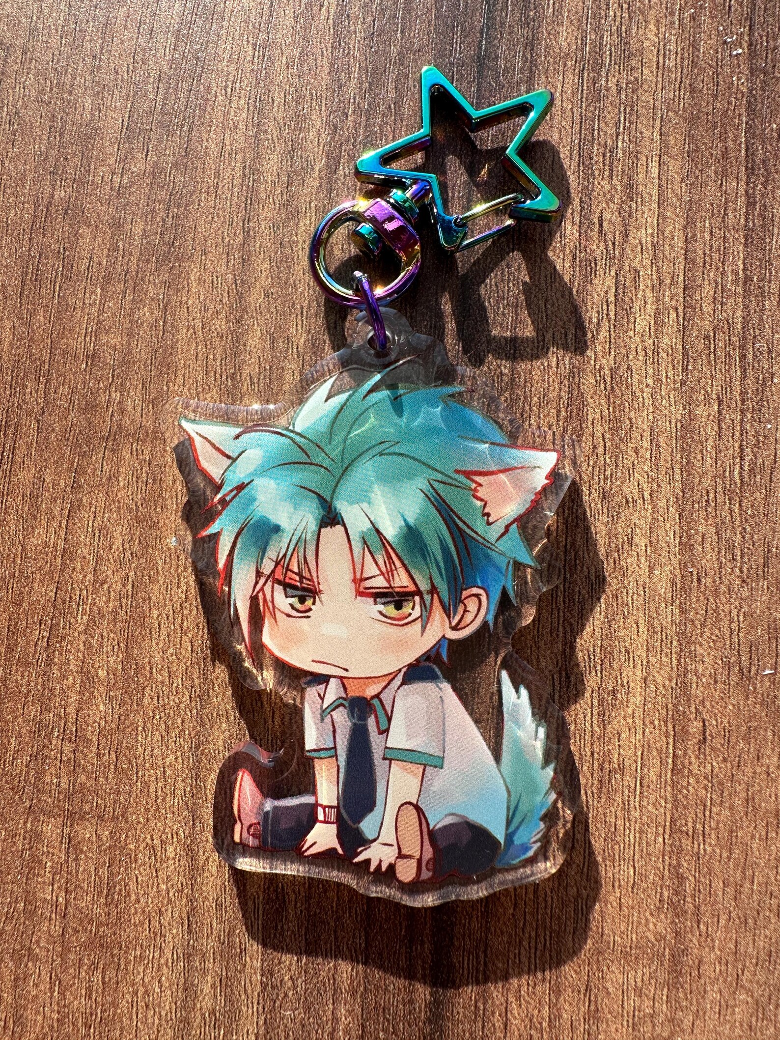 Acryl-anhänger Chibi Liam Epoxy Anime, Schlüsselanhänger, Acrylic Charm ...