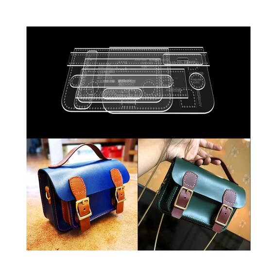 Handmade Leather Diy Mini Cambridge Bag Ladies Shoulder - Etsy