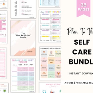 Simple Skincare Routine Skincare Planner 30 Day Skincare Challenge Self ...