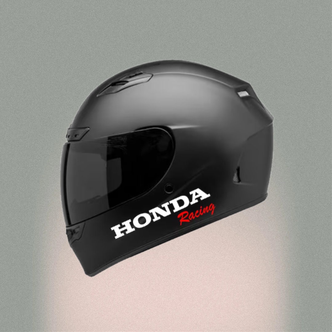 Racing Helmet Decals