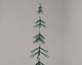Hand-made I Rustic I Hanging I Wooden Christmas Tree I Wall Decor I ...