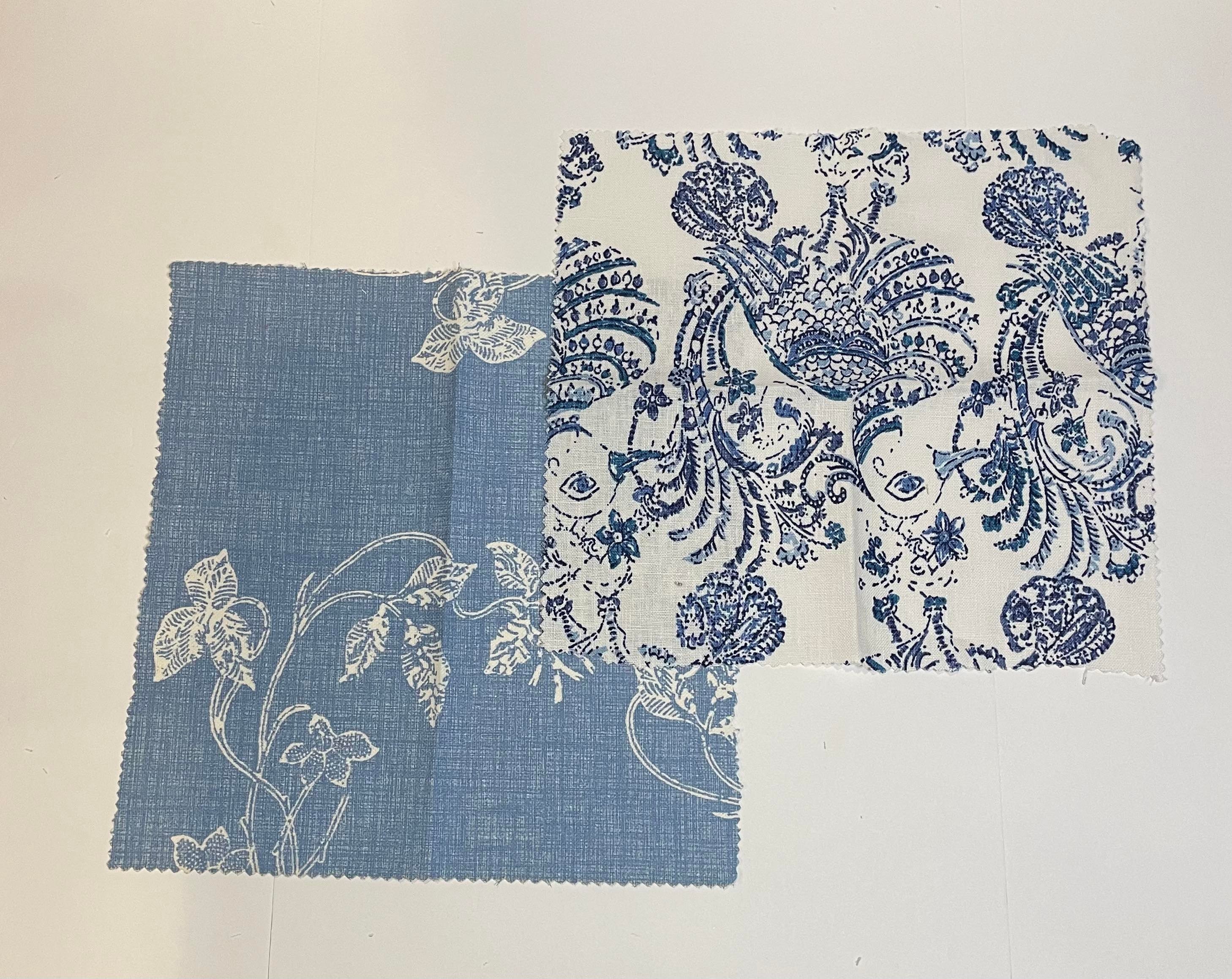 Shades of Blue Multi-pattern Studio Scrap Mix / 12"x12" / 8 Piece ...