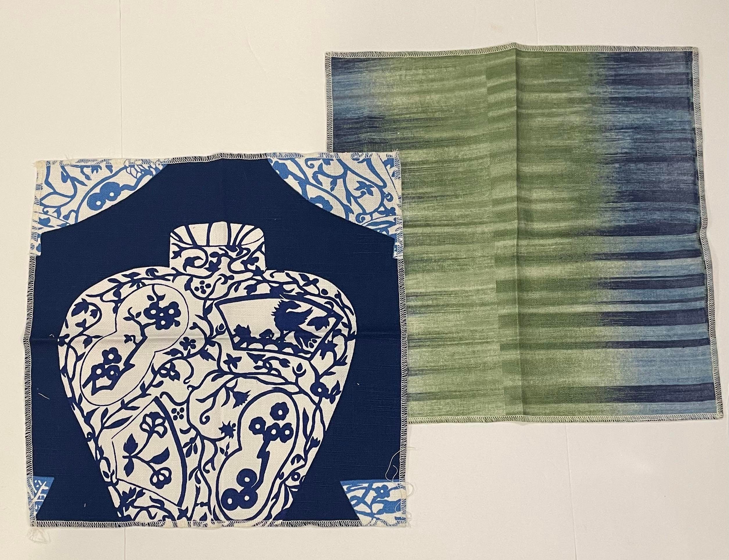 Classic Ginger Jar, Medallion, and Strie-stripe Patterns in Shades of ...