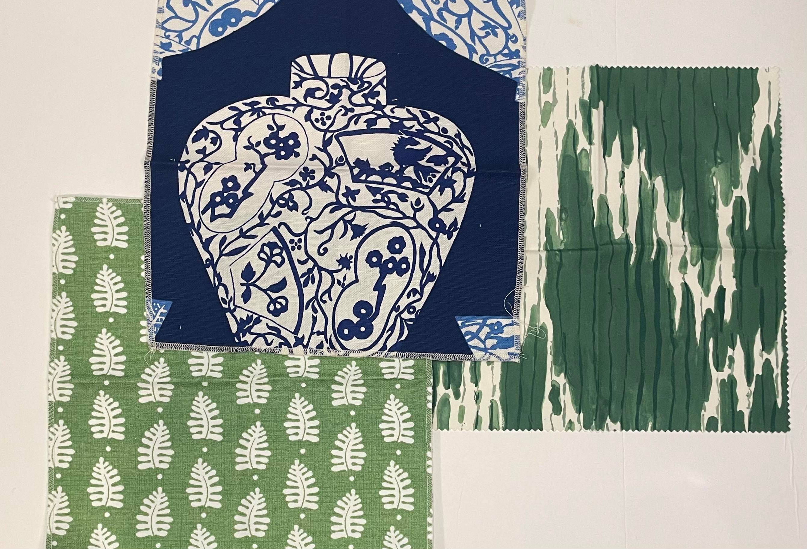 Classic Ginger Jar, Medallion, and Strie-stripe Patterns in Shades of ...