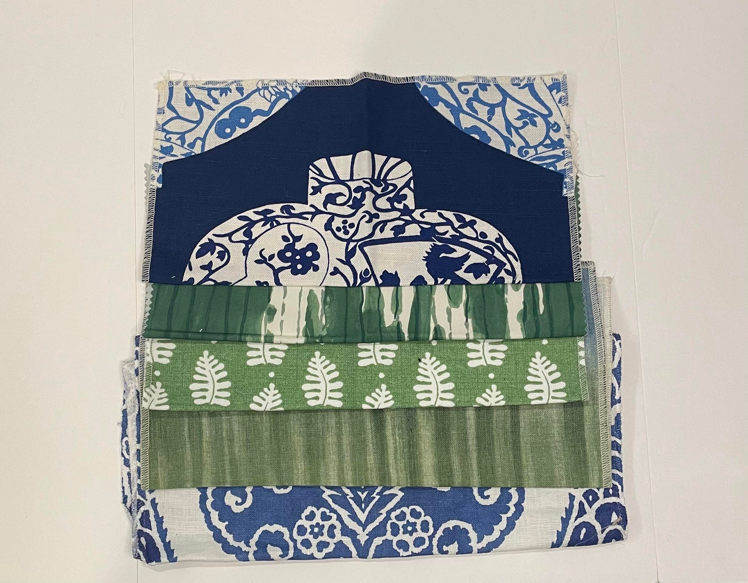 Classic Ginger Jar, Medallion, and Strie-stripe Patterns in Shades of ...