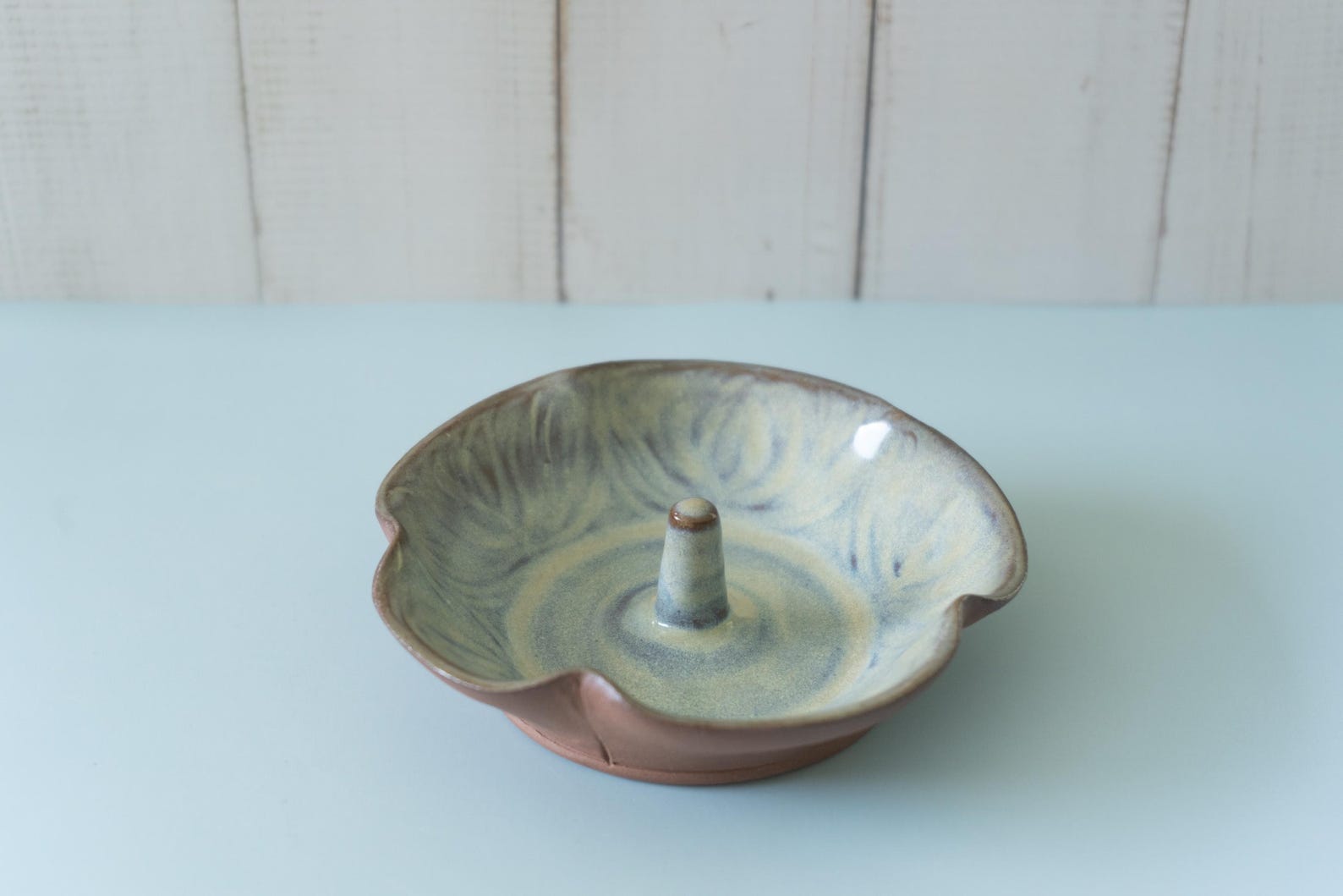 Handmade Ceramic Ring Holder Dish: Pottery Jewelry Holder, Stoneware ...