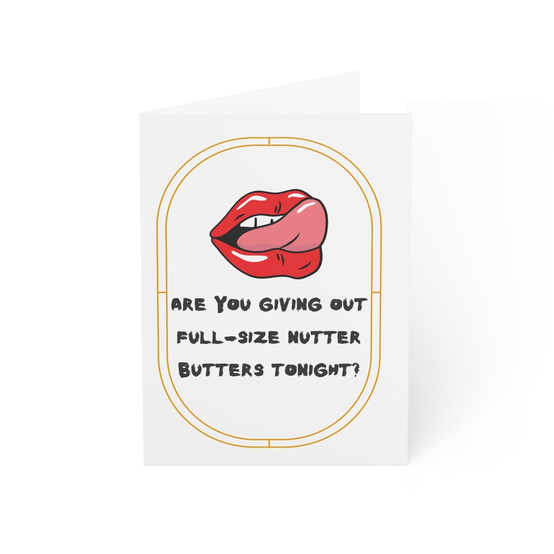 Printable Halloween-themed Dirty Card for Him | Dirty Anniversary Card ...