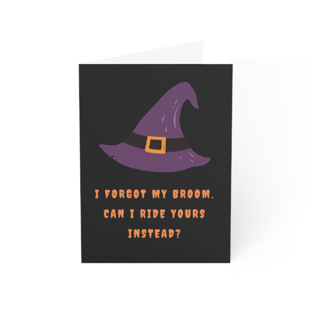 Printable Halloween-themed Dirty Card for Him | Dirty Anniversary Card ...
