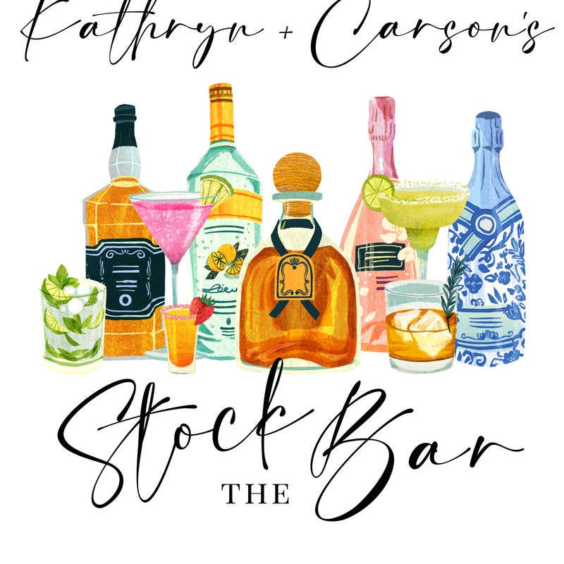 Stock the Bar - Etsy