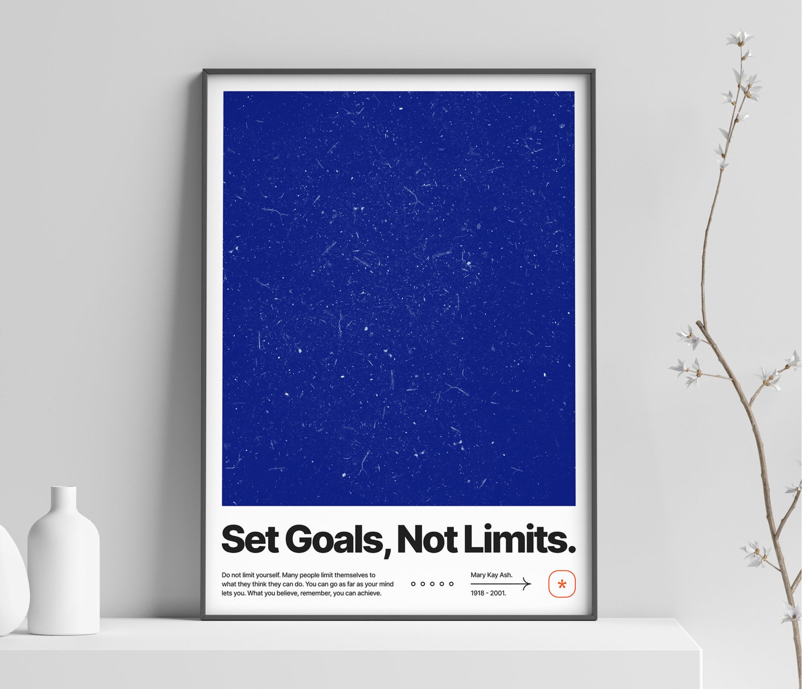 Set Goals Printable Wall Art Digital Download Abstract | Etsy