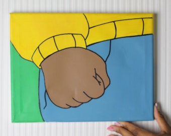 Arthur Fist Meme - Etsy
