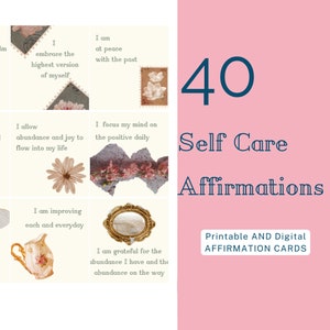 BUNDLE and SAVE Self Care Deck Digital and Printable - Etsy