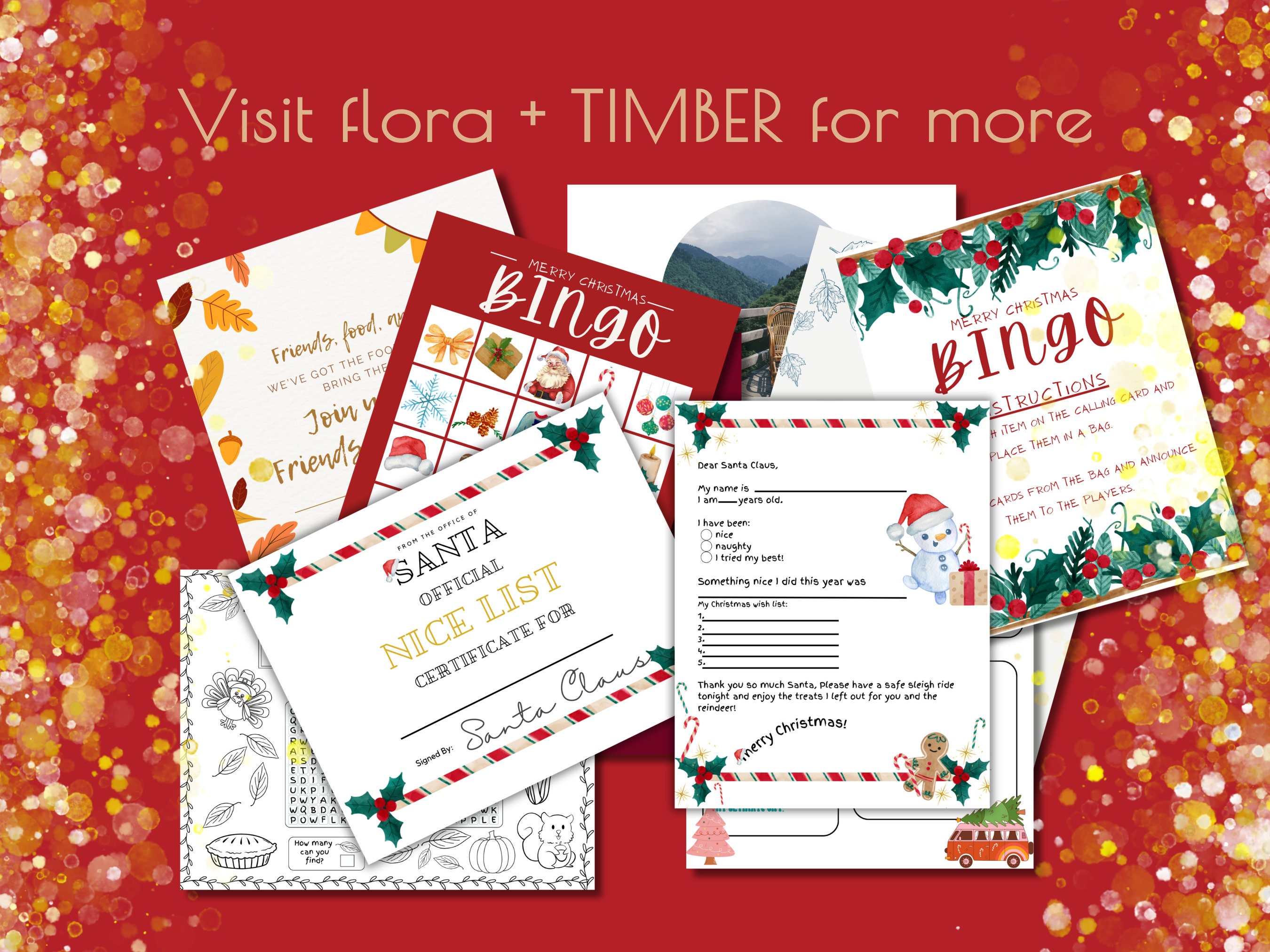 Santa Letter Kit, Letter From Santa Bundle, Letter to Santa Bundle ...