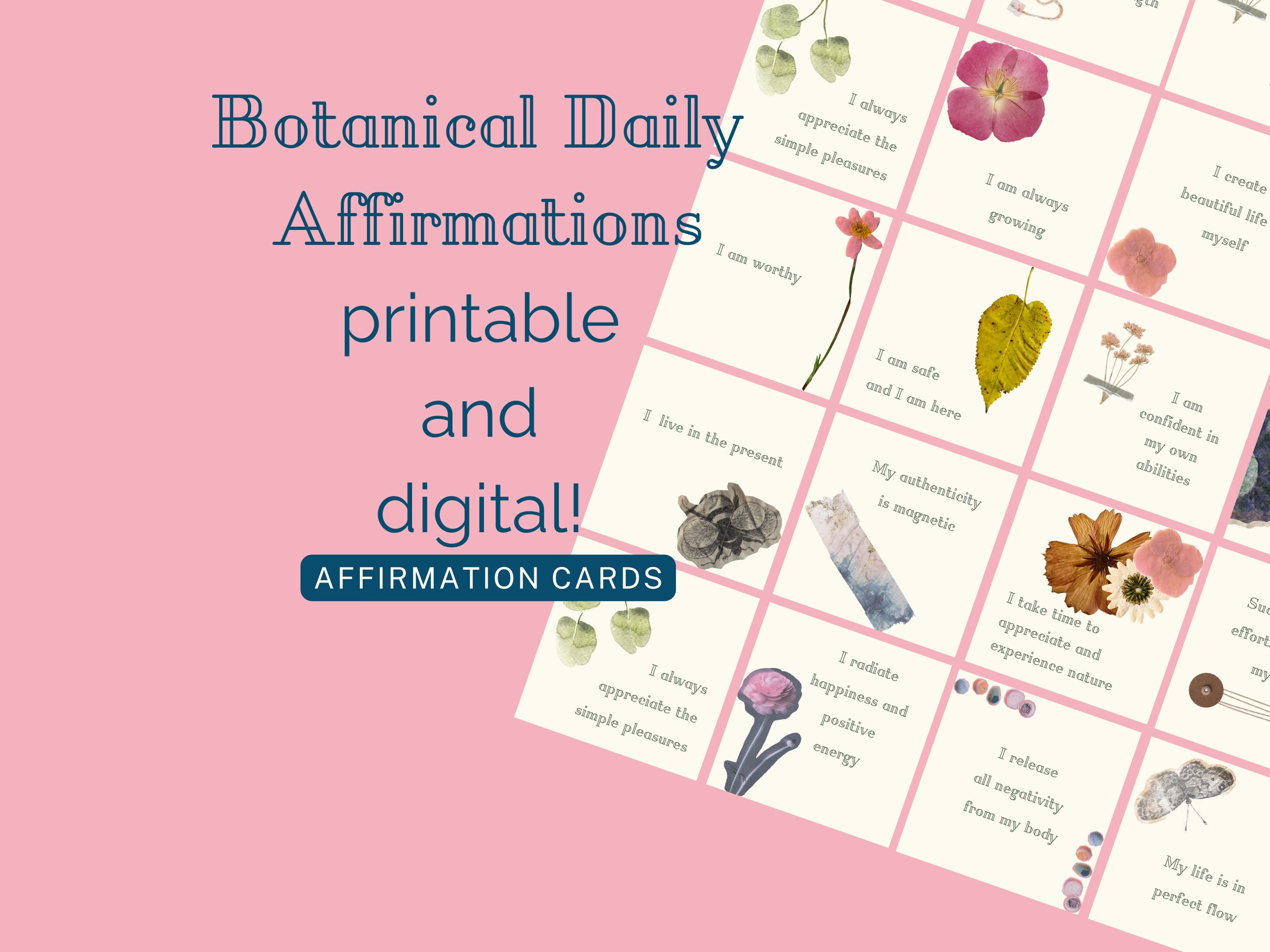 BUNDLE and SAVE Self Care Deck Digital and Printable - Etsy