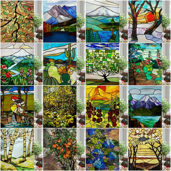 Nature Window Curtains - Etsy