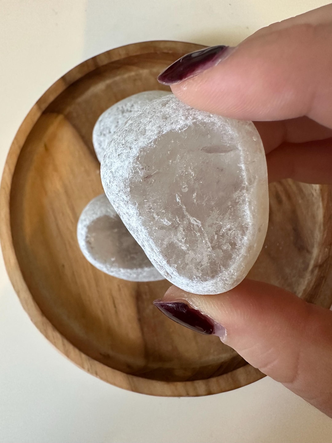 Smoky Quartz Dragon Egg | Grounding, Calming, Stress Relief ...