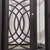 Laser Cut Artistic Rectangular Design Wrought Iron Garden Gate Modern ...