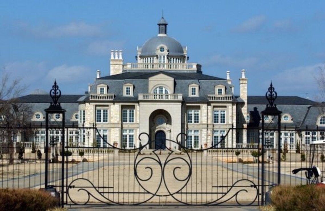 Modern Victorian Style Entrance Gate Custom Fabricated Wrought Iron ...